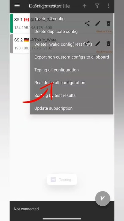 How to use the V2rayNG | آموزش استفاده از برنامه V2rayNG - YouTube