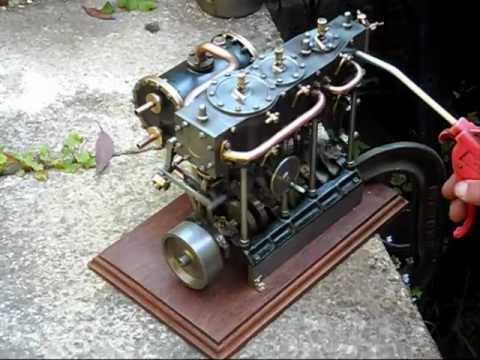 Live Steam Stuart Turner Triple Expansion Marine Engine - YouTube