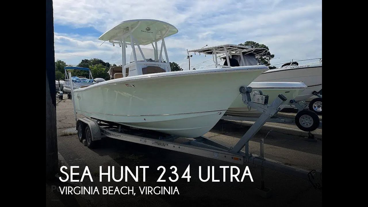 Used 2019 Sea Hunt 234 Ultra for sale in Virginia Beach, Virginia - YouTube