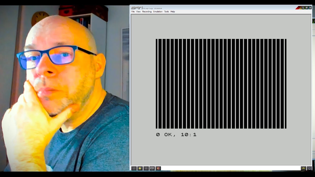 Z80 Assembly: Filling the Bitmap Display on the Sinclair Spectrum - YouTube