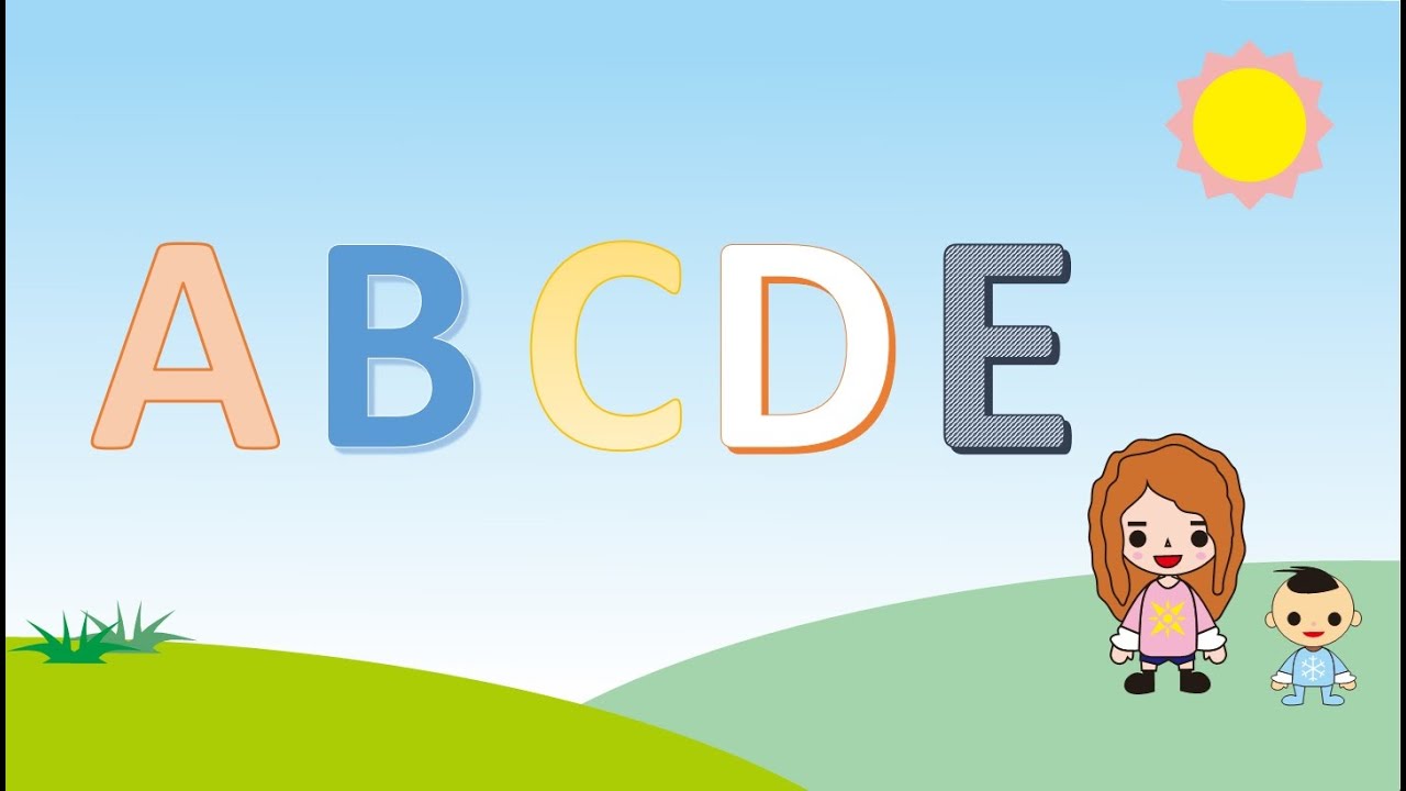 Belajar Mengenal Huruf (ABCDE) - YouTube