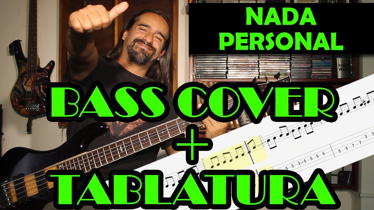 Nada Personal – Soda Stereo – Cover en Bajo – Bass Cover + Tablatura ...