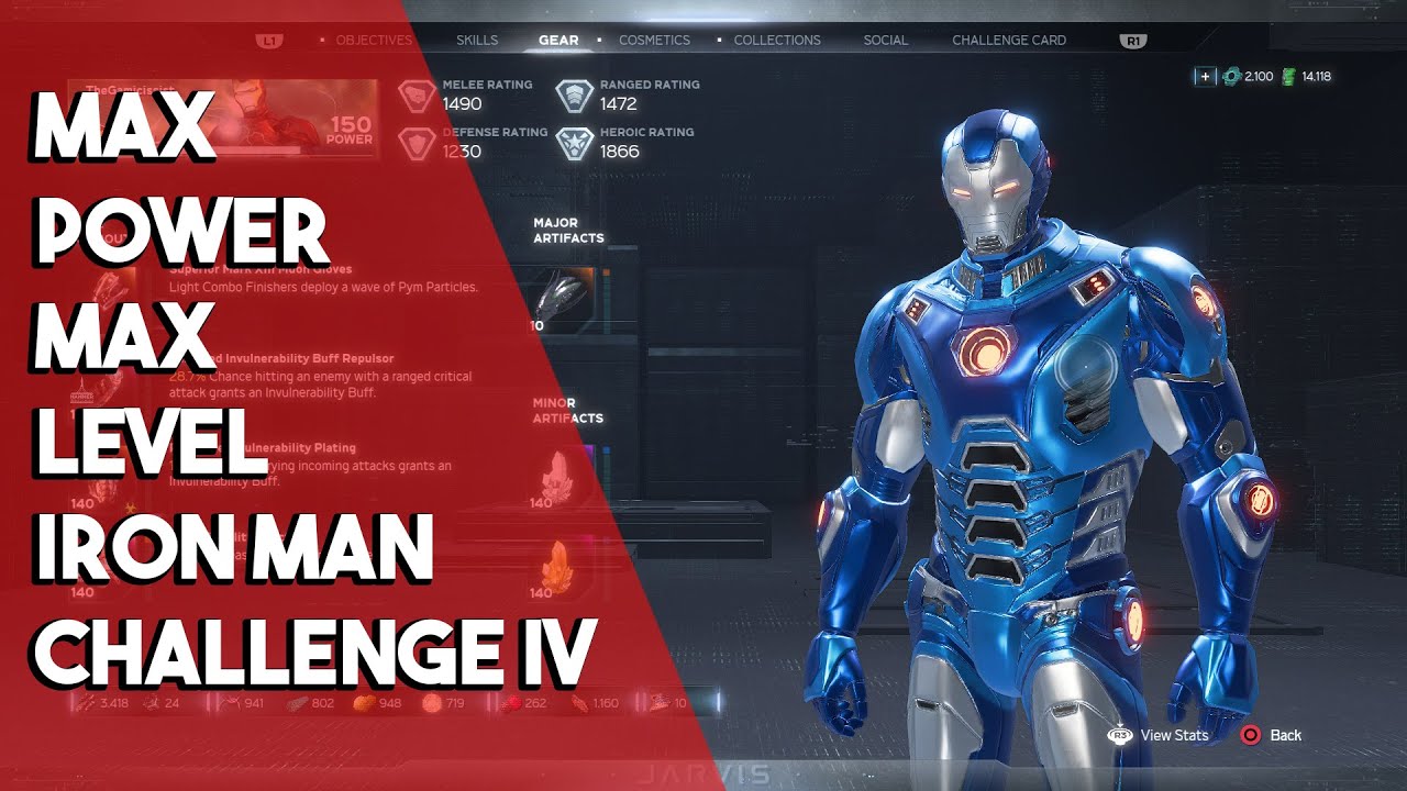 Marvel's Avengers Max Power Max Level Iron Man Gameplay - YouTube
