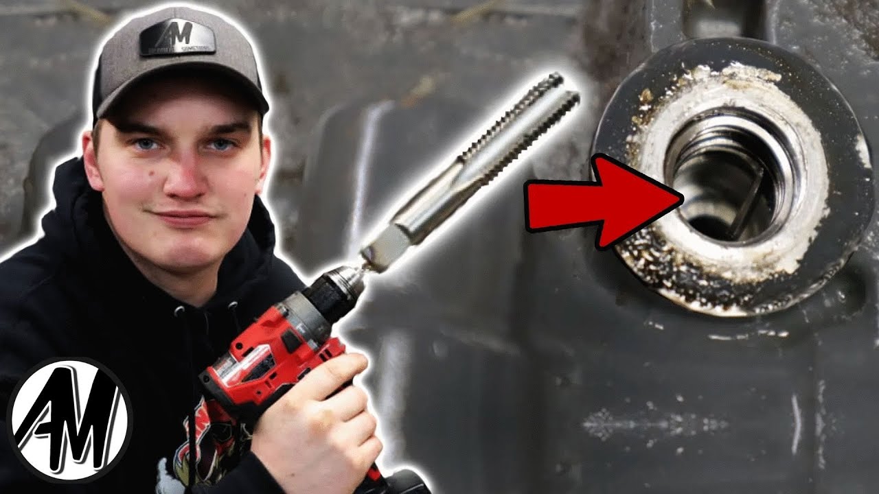 Aluminum Thread Repair - YouTube