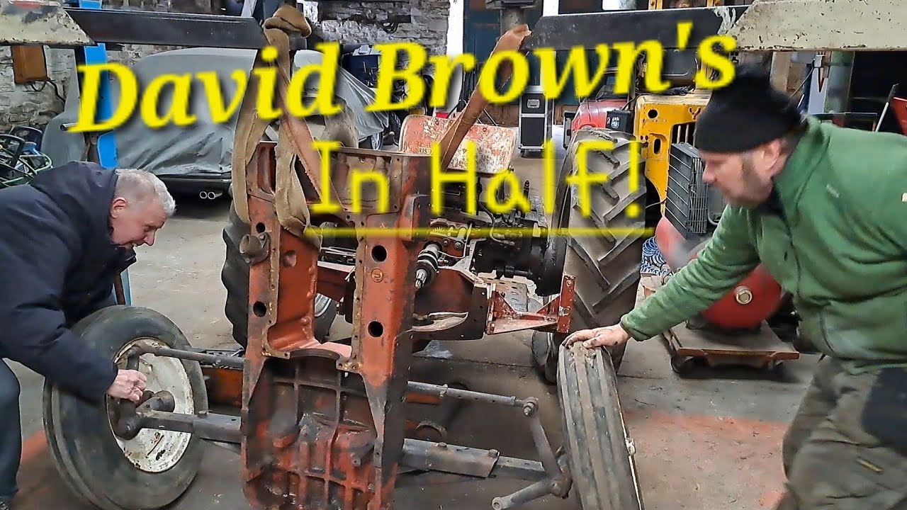 David Brown Tractors engine block , cylinder head and valves! - YouTube