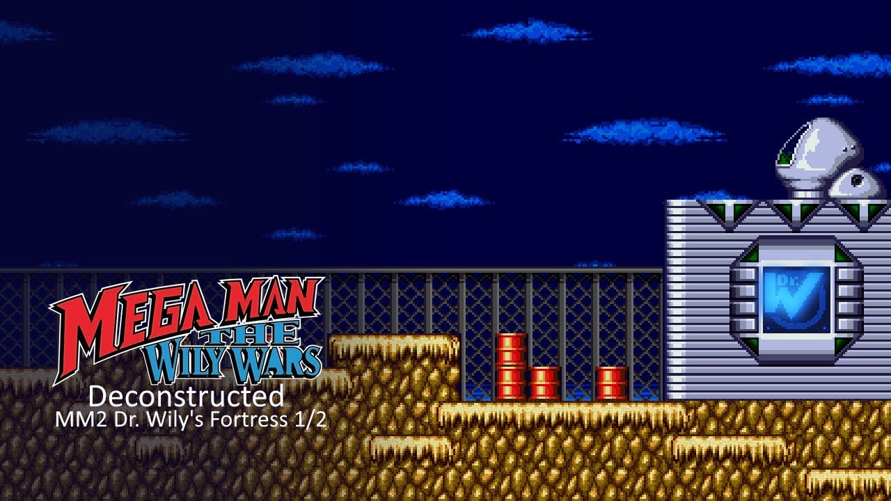 Mega Man Wily Wars Deconstructed Audio - MM2 Dr. Wily's Fortress 1/2 ...