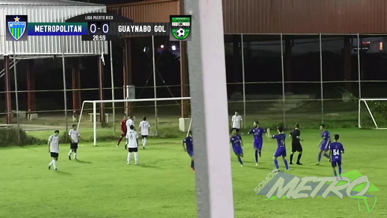 Metropolitan Vs Guaynabo Gol 2/9/19 Liga Puerto Rico - YouTube