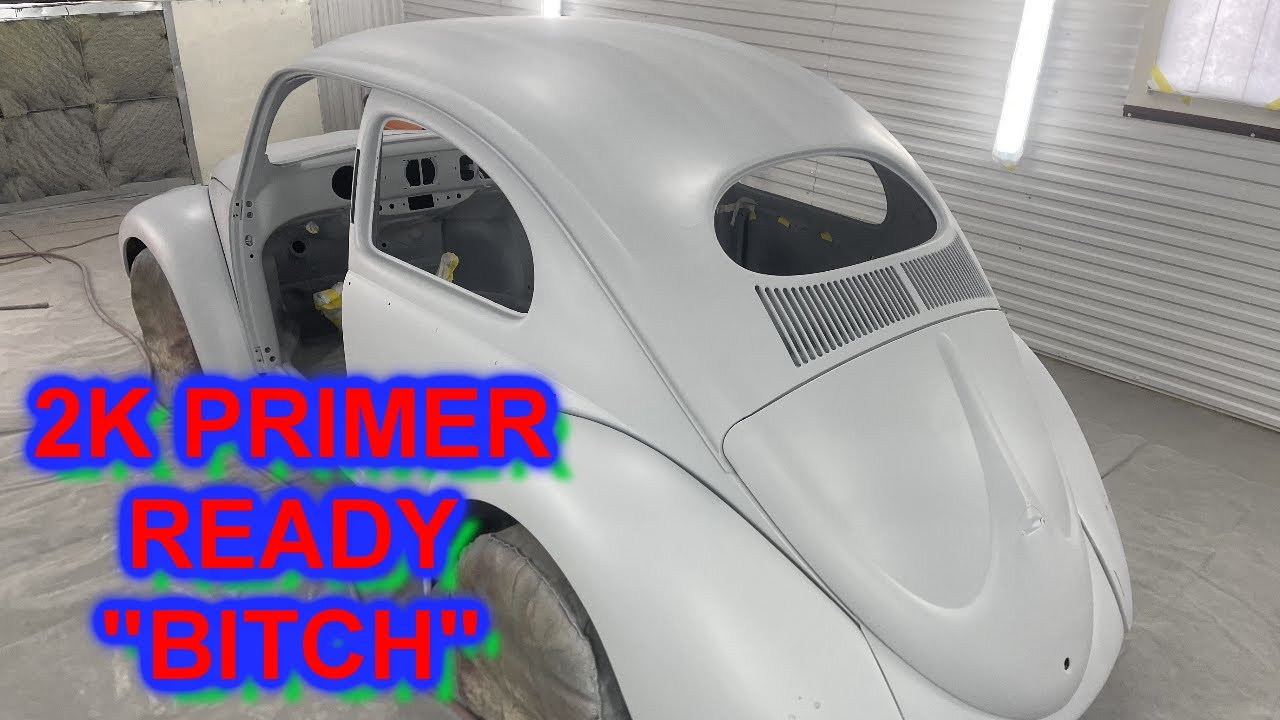 How To Get Your Car PAINT READY Using 2K Primer Surfacer - YouTube