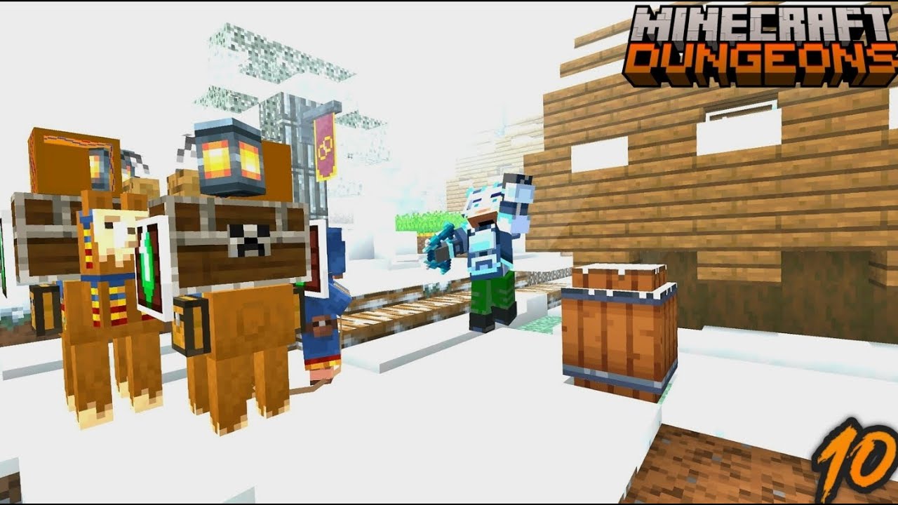 MC Dungeons - TIME TO TAKE ON THE HARDEST CHALLENGE YET! - (Episode 10 ...