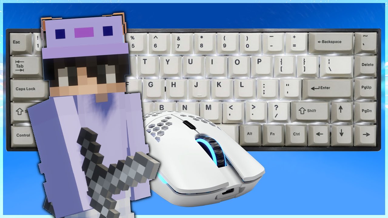 Keyboard + Mouse Sounds | Hypixel Bedwars ASMR (Model D) - YouTube