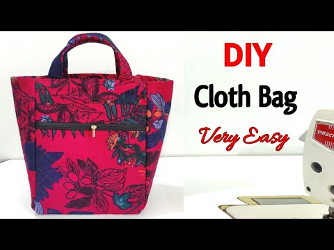 How to turn old clothes into a bag | REUSABLE SHOPPING BAG | DIY bag ...