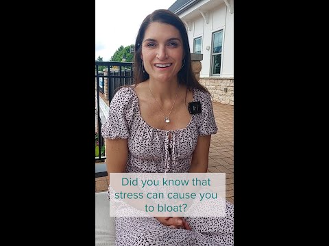 Stress Can Make You Bloated! - Dr. Weston Explains