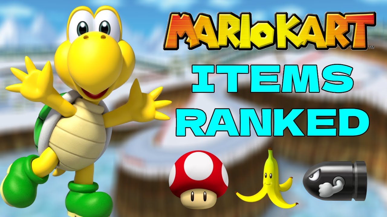 Every Mario Kart Item Ranked - YouTube