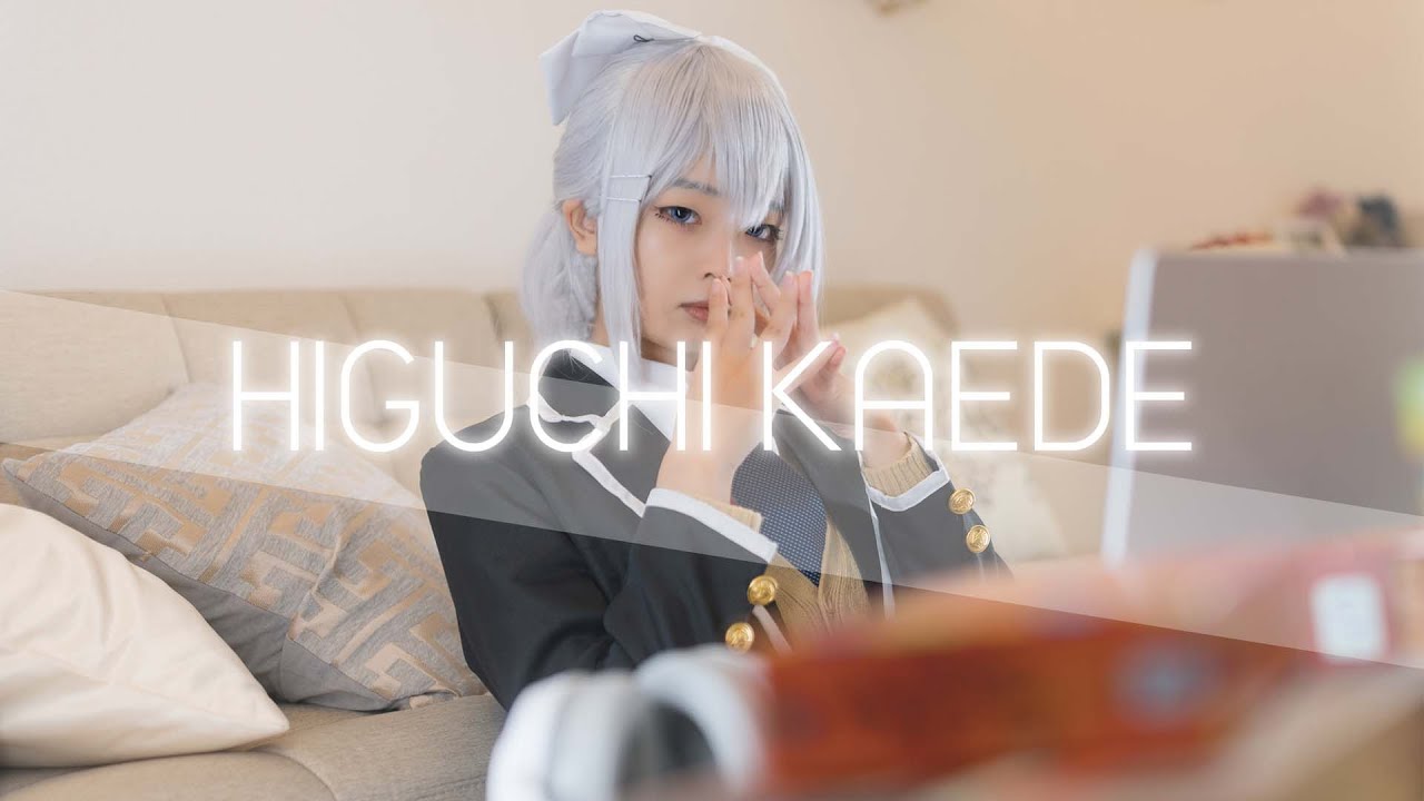 HIGUCHI KAEDE Cosplay Ciematic | NIJISANJI | Routine before streaming ...