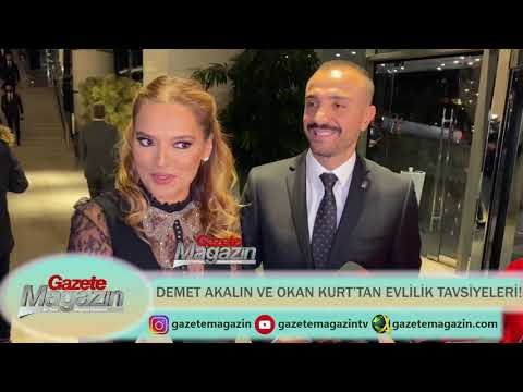 DEMET AKALIN ve OKAN KURT'TAN EVLİLİK TAVSİYELERİ!