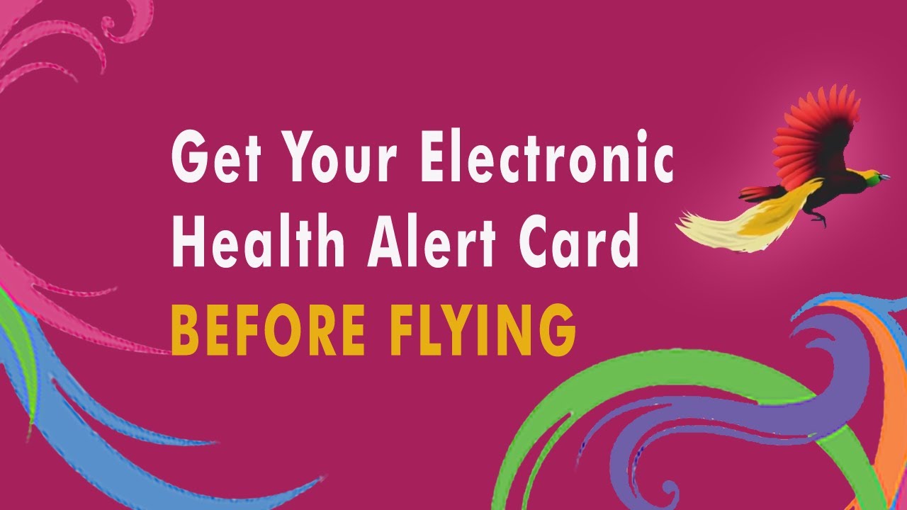 Get Your Electronic Health Alert Card E HAC Before Flying - YouTube