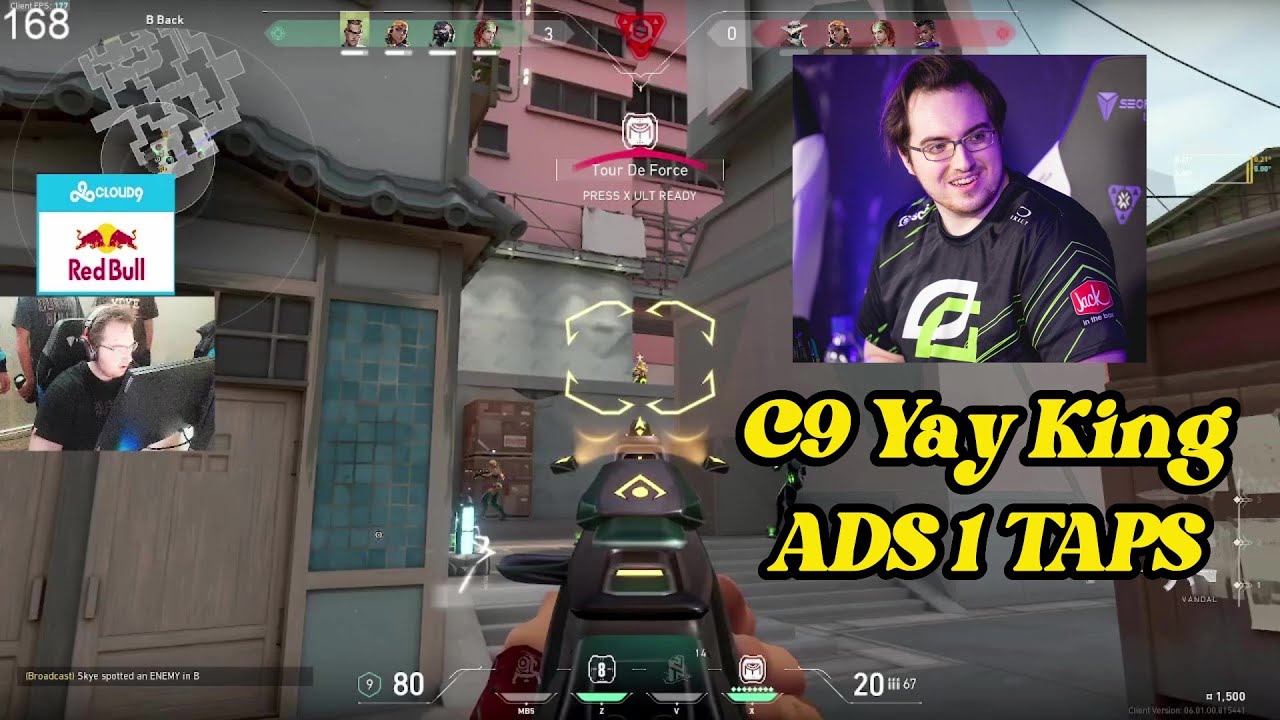 C9 Yay Play Pro City 10's * ADS 1 TAPS* (Full Match) #valorant #yay # ...