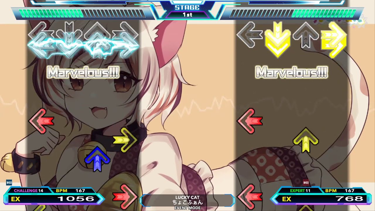 LUCKY CAT CSP 14 & ESP 11 [DDR/StepMania] - YouTube