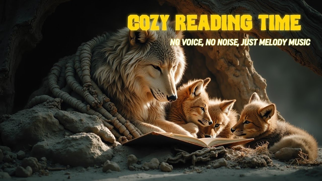 Enchanted Wolf Den Fantasy Ambient Music | Cozy Reading & Deep Sleep ...