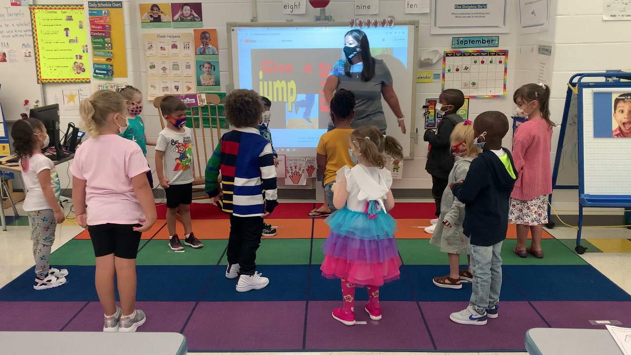 Mrs. West's Pre-K Class at Diven Elementary on the First Day of School ...