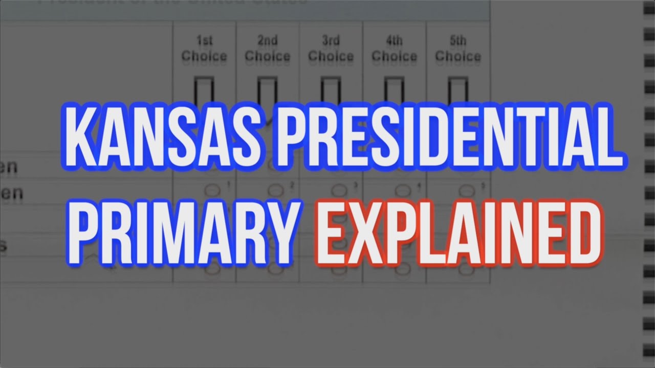 🗳️ Kansas 2020 Presidential Ranked Choice Primary Explained - YouTube