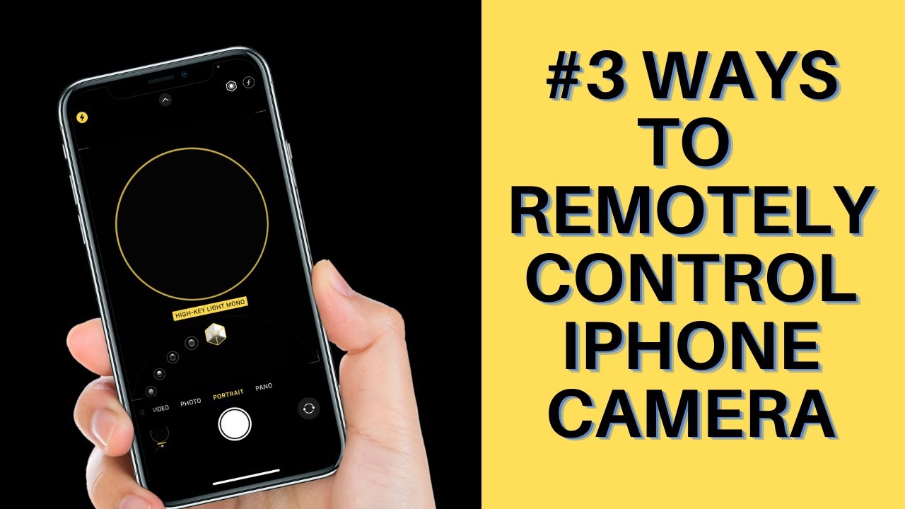 3 Ways to Remotely Control Your iPhone Camera (with/without Apple Watch ...