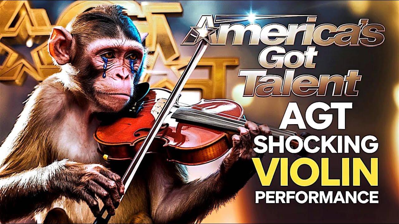 Heartbreaking Performance - Monkey Plays a Soulful Violin Tune on ...