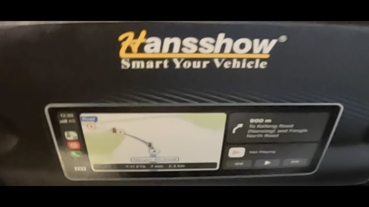 2023 Tesla Model Y New 9 inch Hansshow Dash Screen - YouTube