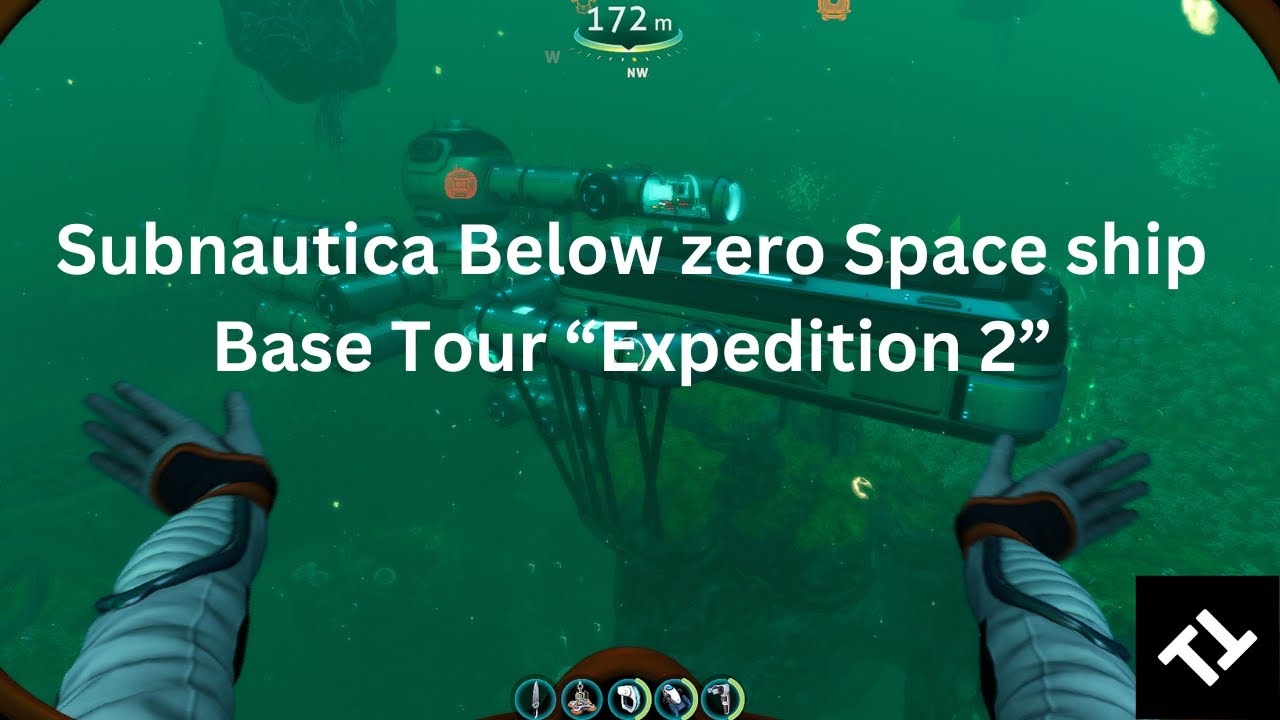 Subnautica Below Zero Space Ship base tour (Expedition 2) - YouTube