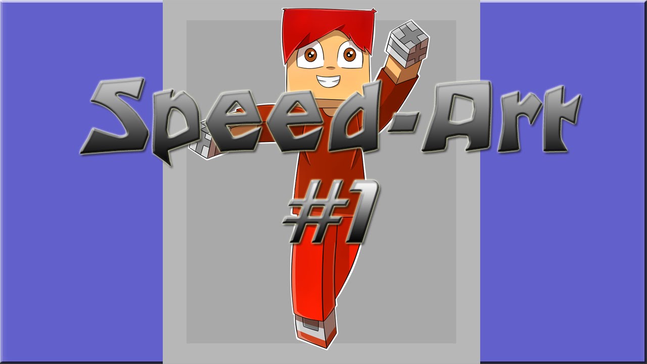 Minecraft Speed Art #1 [Mr Red] - YouTube