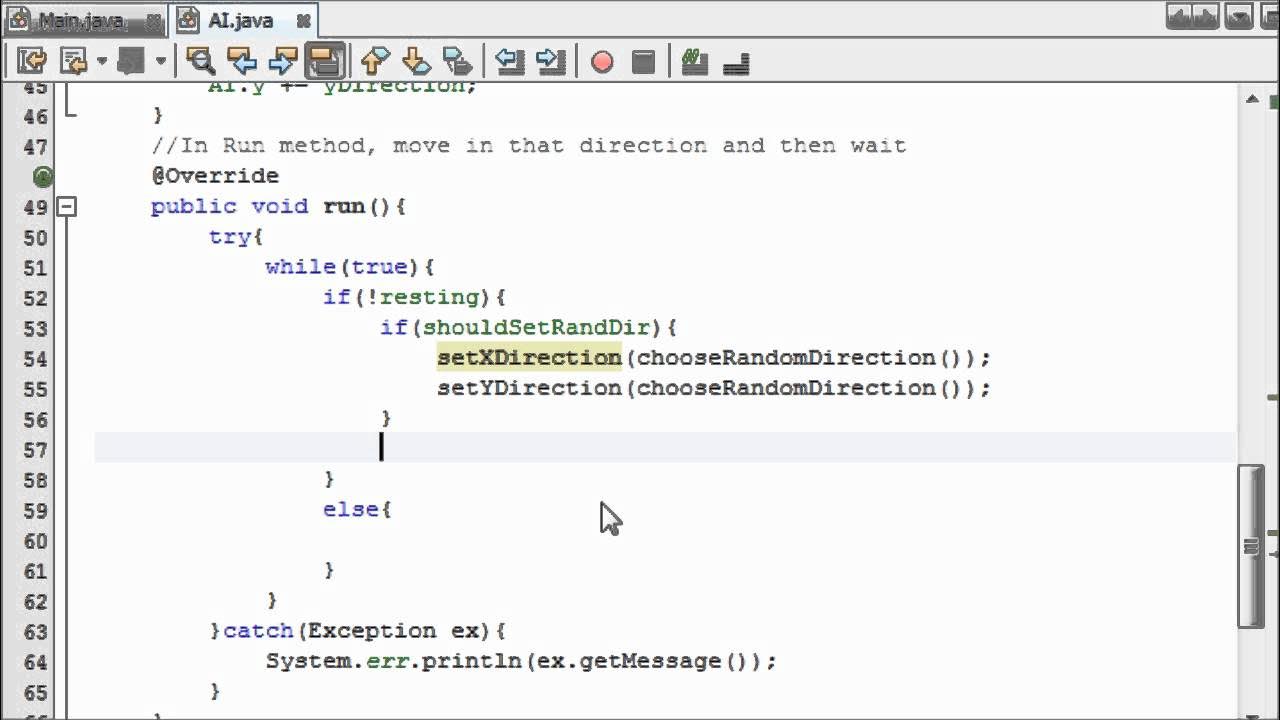 Java Game Programming for Beginners - #16 - Creating Basic AI (Part 2) - YouTube