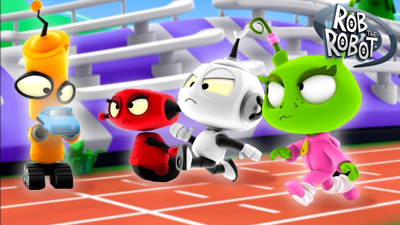 Rob and Friends have their School Sports Day! 🚀 | Rob The Robot ...