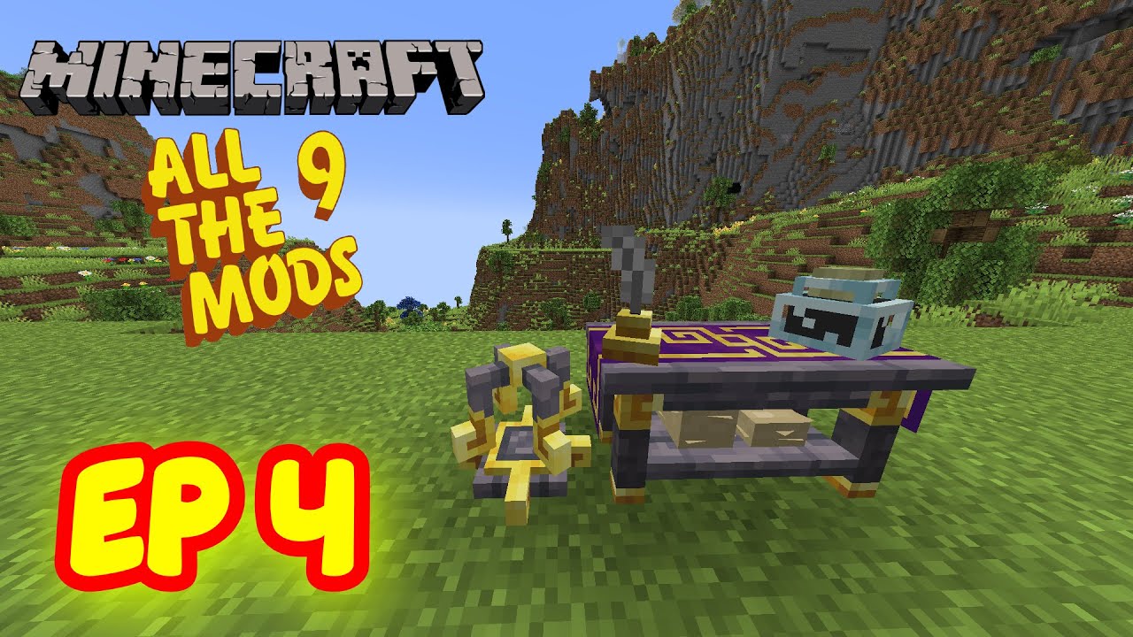 PRIMEROS HECHIZOS DEL ARS NOUVEAU, MAGIA Y COMODIDADES - ATM 9 Ep 4 ...