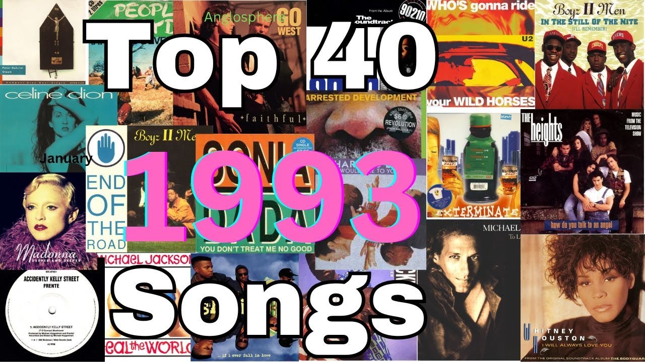 Anglosphere Top 40 January 1993 - YouTube