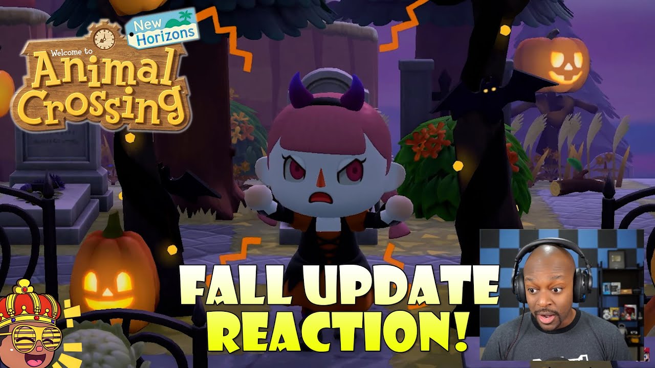 Animal Crossing Fall Update Reaction! Halloween, Farming and More ...