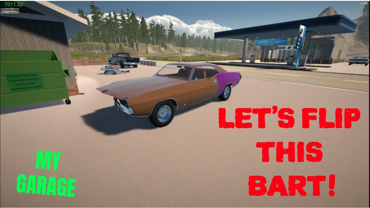 My Garage: Lets Flip A Bart! Part 1. - YouTube