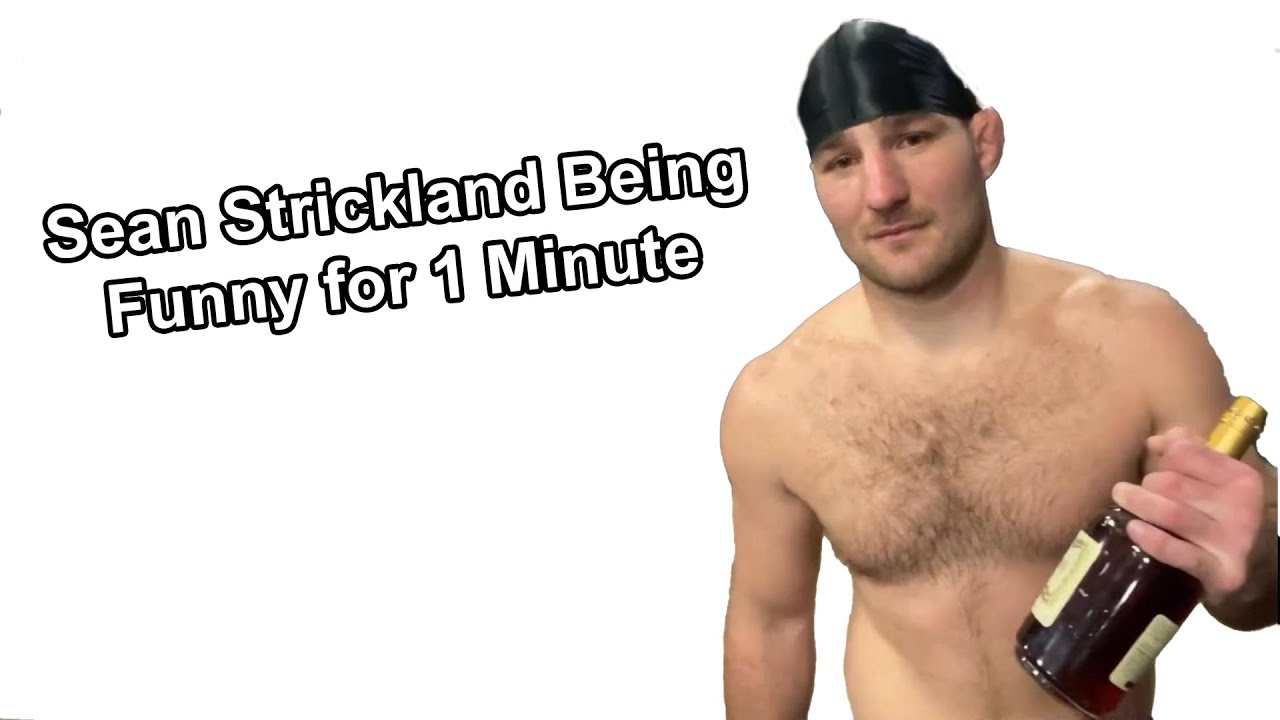 Sean Strickland Being Funny for 1 Minute - YouTube