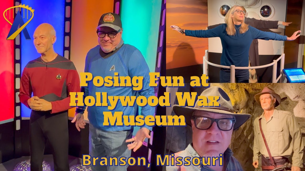 A Look Inside the Hollywood Wax Museum in Branson, Missouri - YouTube
