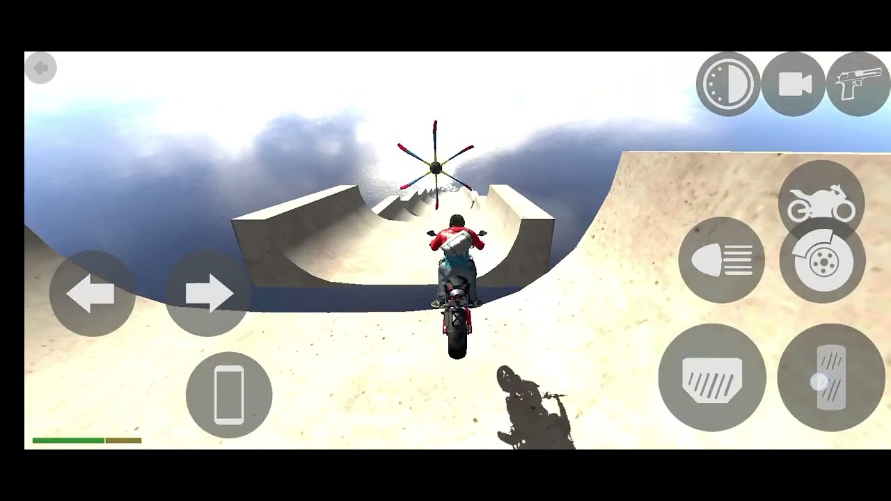 # Game india bike ride Game ma sab sa khanak Pull me kass kar ga par 😱😱 ...