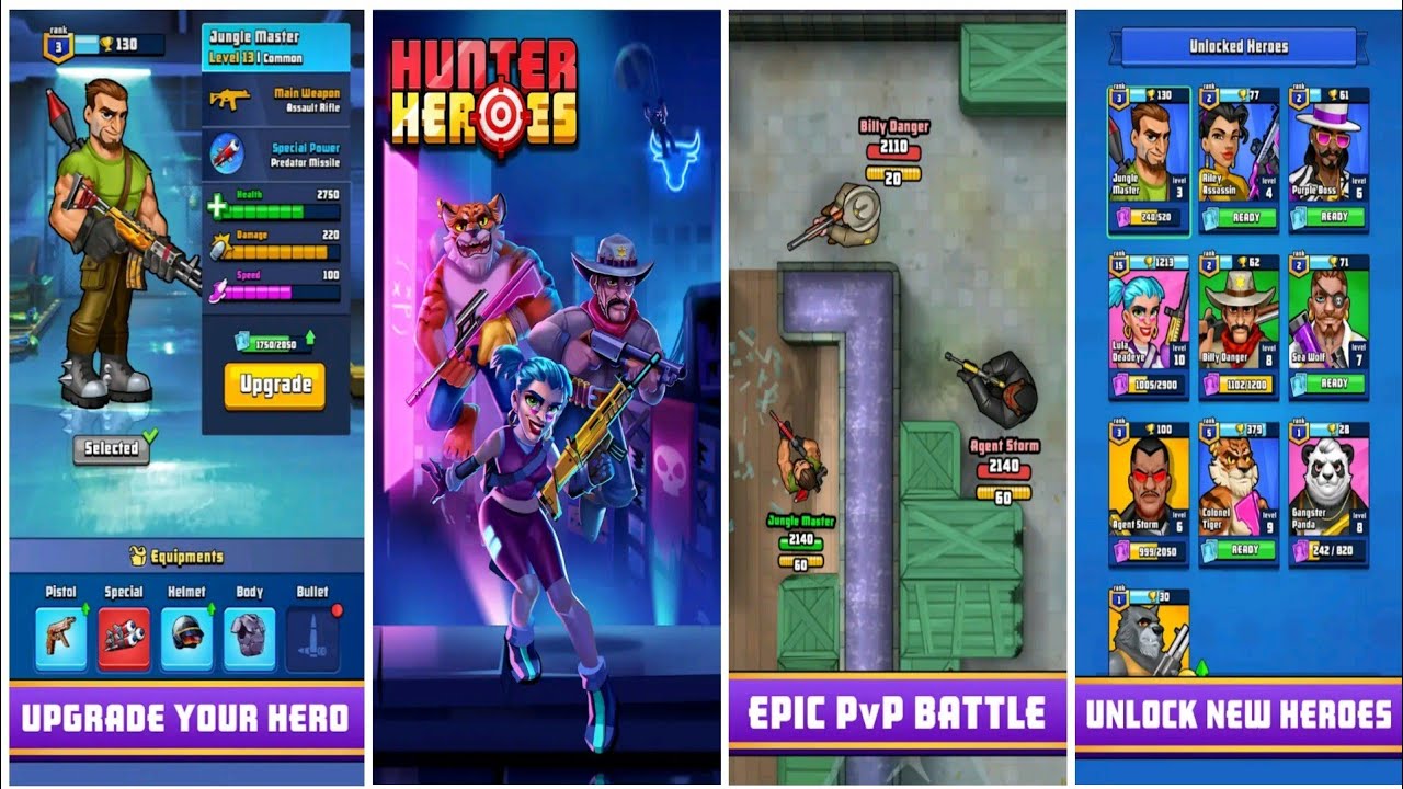 Hunter Heroes - Gameplay - YouTube