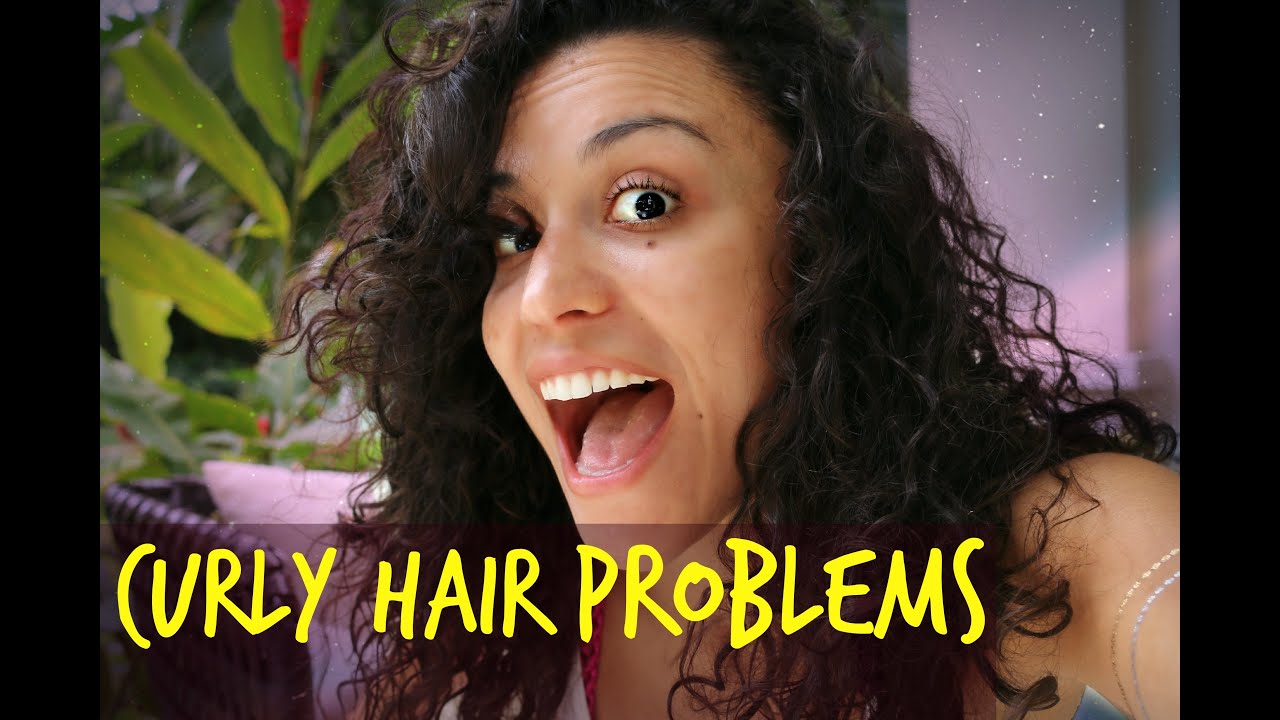 3 Curly Hair Problems - YouTube