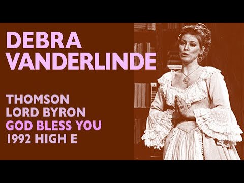 Debra Vanderlinde - Thomson: LORD BYRON, God bless you, 1991 High E ...