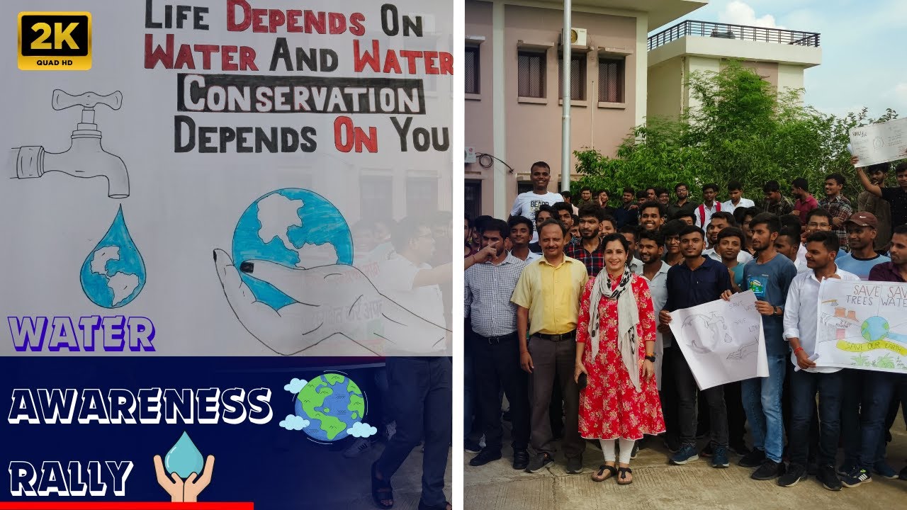 Water Awareness Rally || REC Sonbhadra || REC Mirzapur || SAVE WATER ...