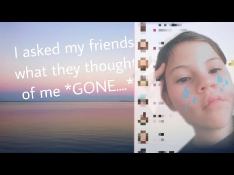 Asking people what they think of me *Snapchat* 🥺 - YouTube