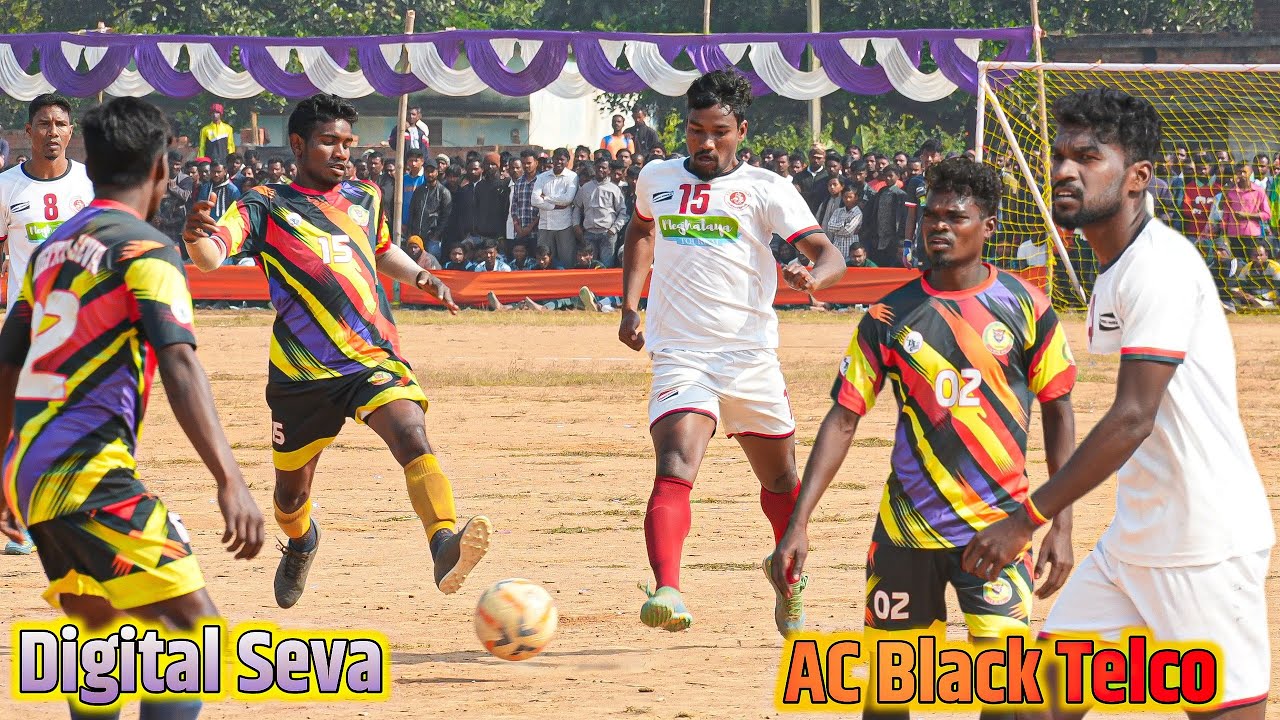 Best Highlight Football Tournament AC Black Telco 01 Vs Digital Seva 01 ...