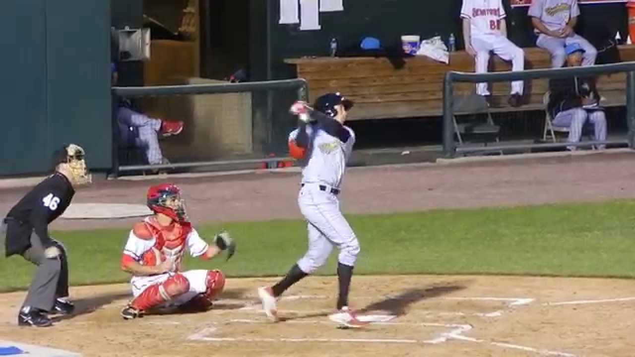 Phillies Prospect Kelly Dugan Homerun 4/10/14 HD - YouTube
