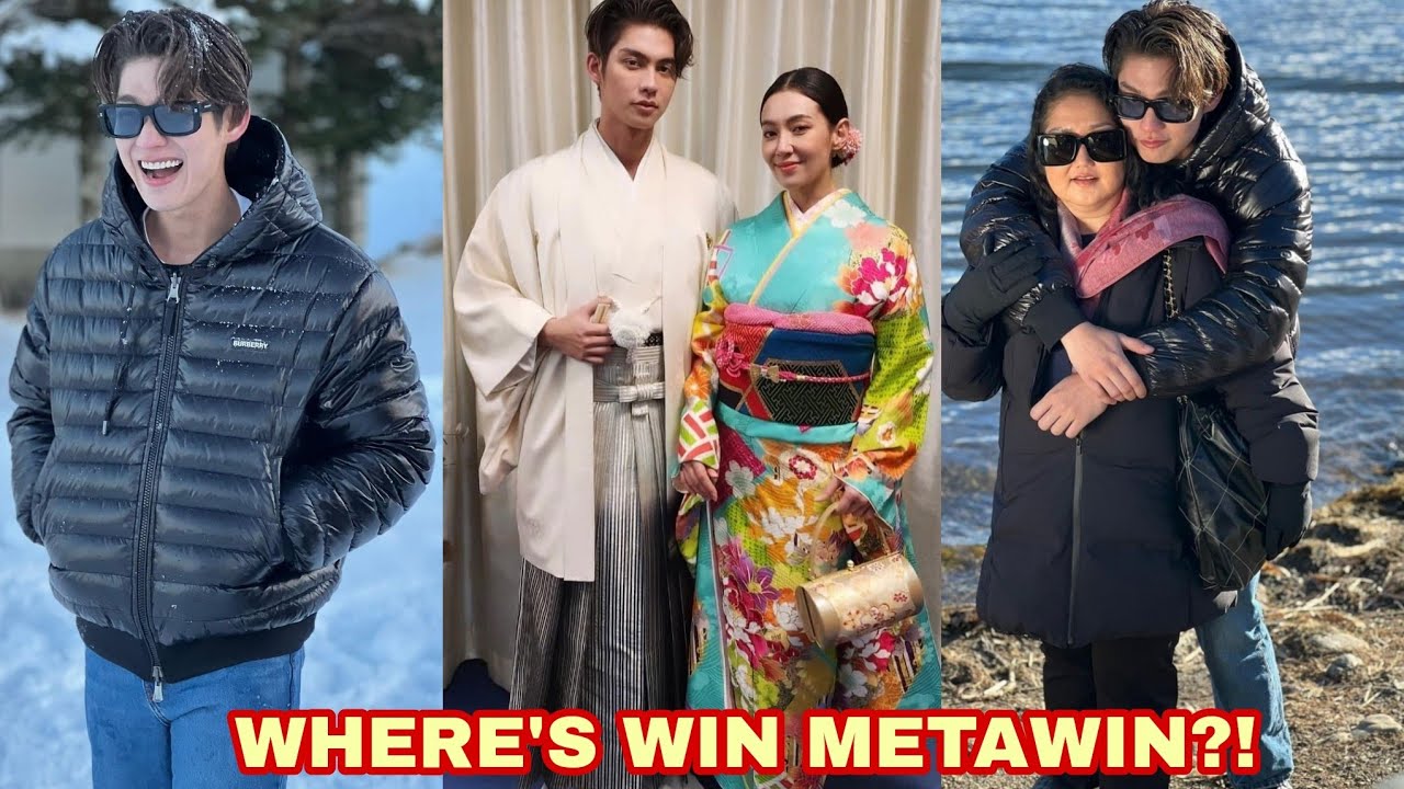 [BrightWin] Bright and his family vacation in Japan w/ Bella Campen ...