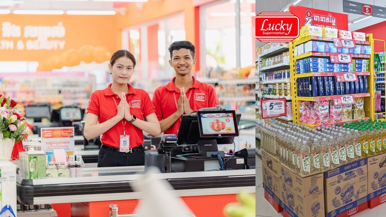 Lucky Express Supermarket | 🇰🇭 Cambodia Most Popular Lucky Supermarket ...