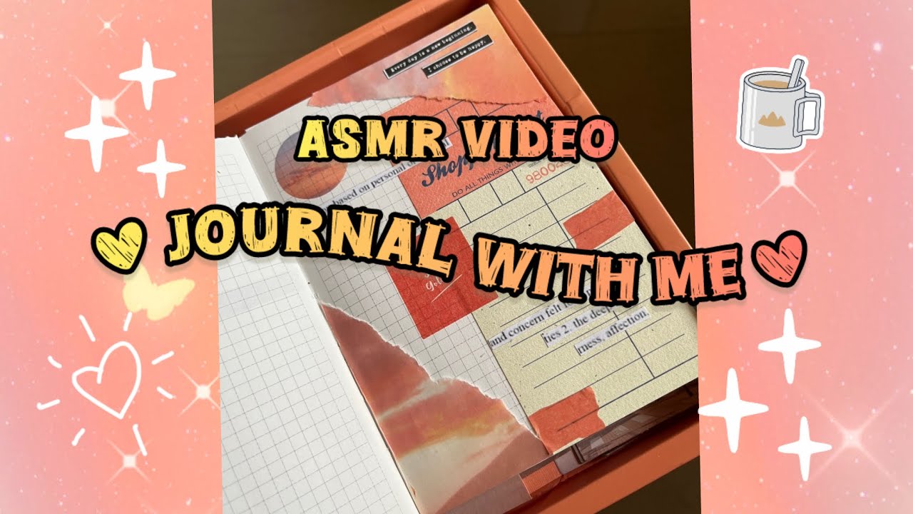 ASMR Journal With Me🫶🏻☺️ - YouTube