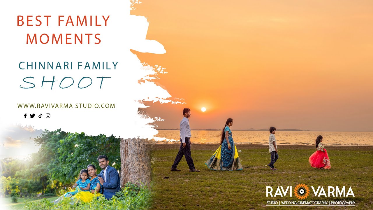 # best family shoot # chinnari # family shoot videos # Ravivarmastudio ...